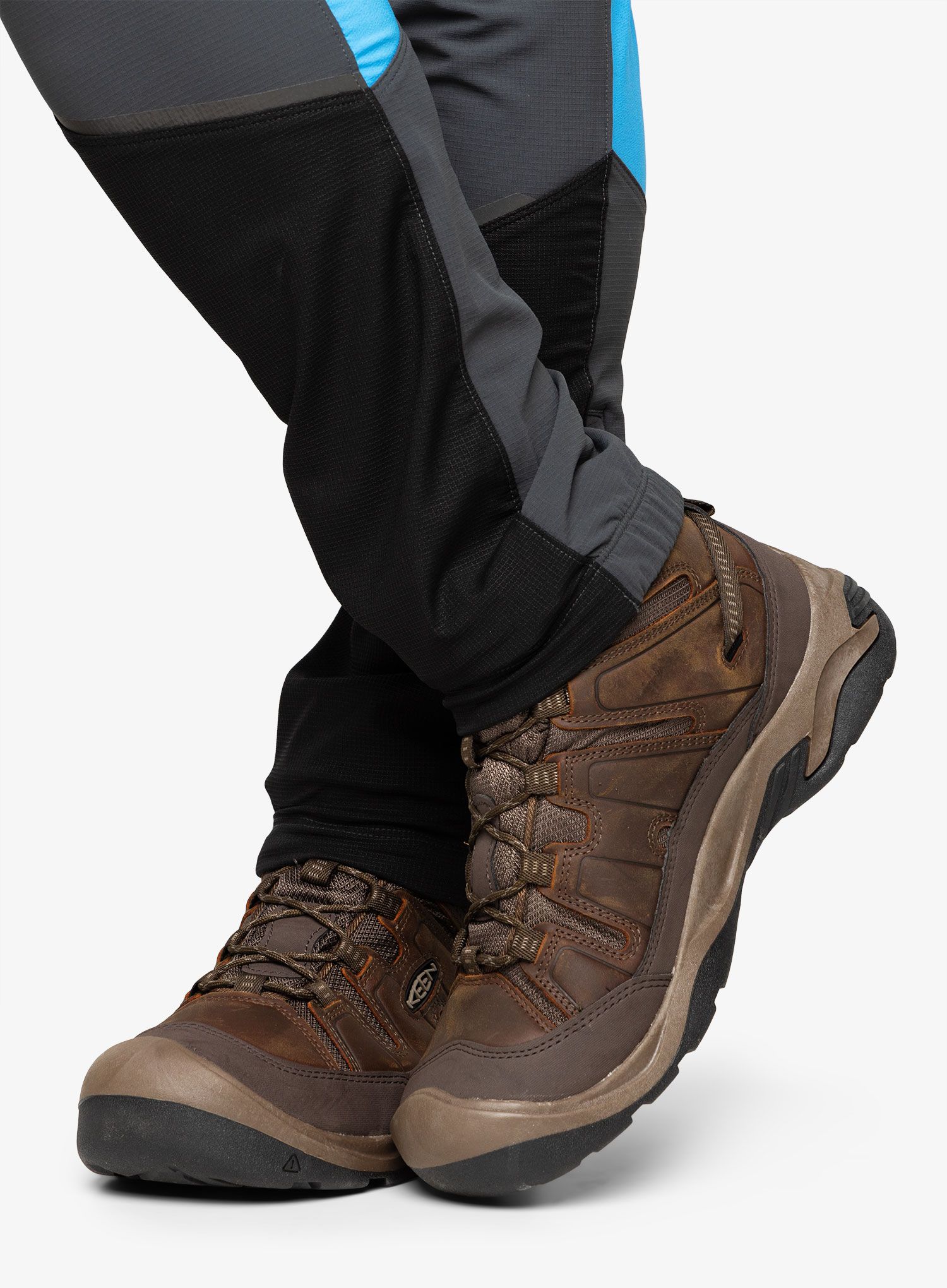 Muške planinarske cipele Keen Circadia Mid WP - bison/brindle | 8a-shop.hr