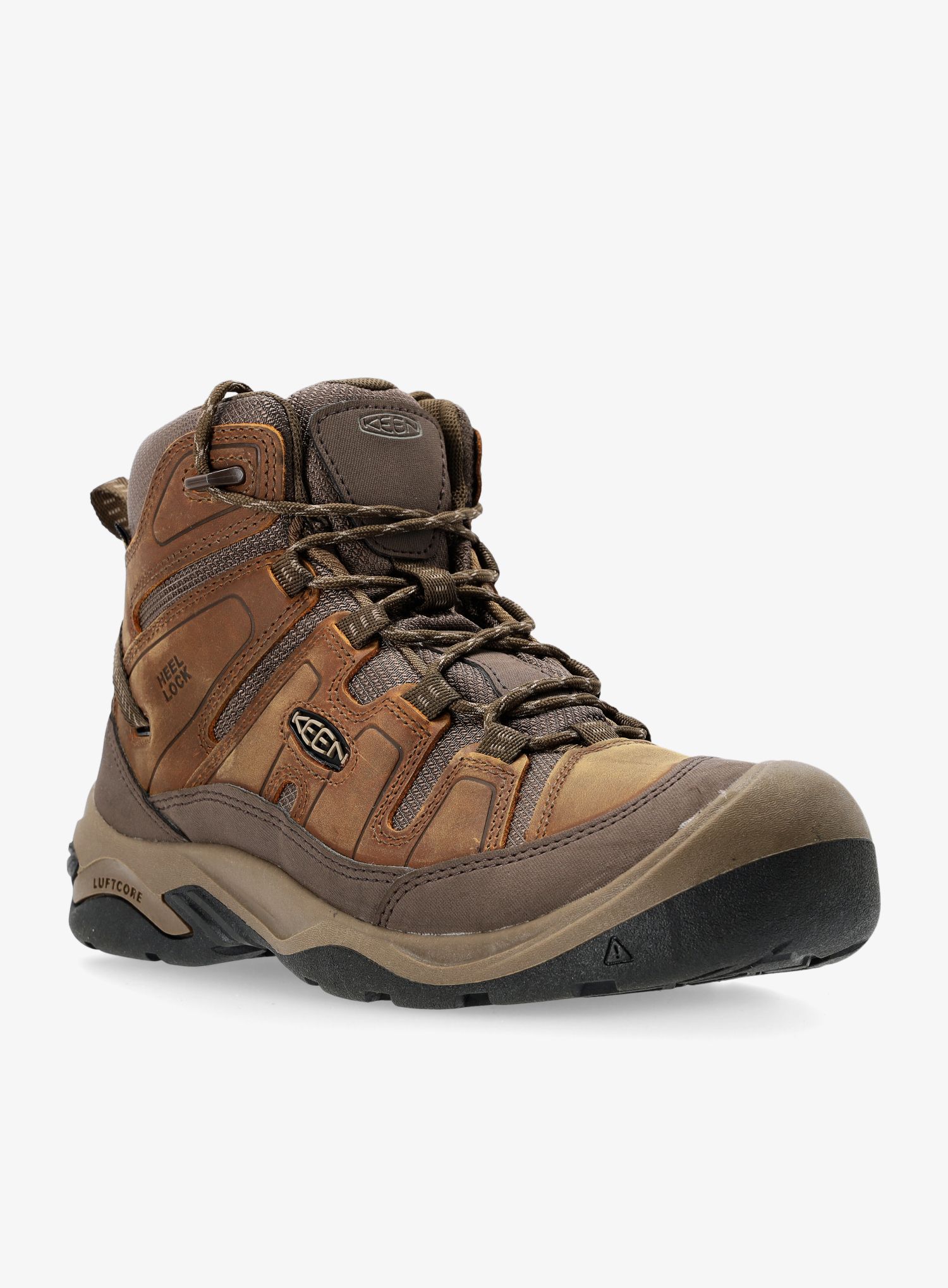 Muške planinarske cipele Keen Circadia Mid WP - bison/brindle | 8a-shop.hr
